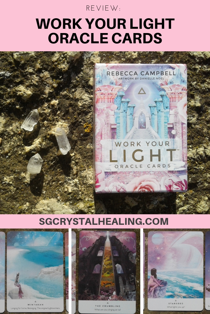 Rebecca Campbell Work your Light Oracle Cards Review - SGCrystalHealing